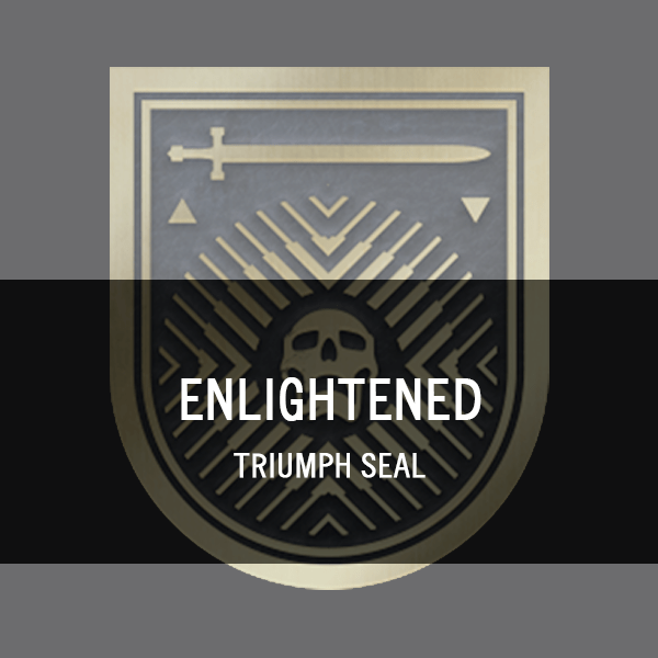 Enlightened Triumph Seal | Destiny 2 Service | Sherpas of Destiny
