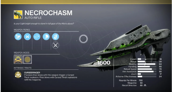 Buy Necrochasm - Destiny 2 | Sherpas of Destiny